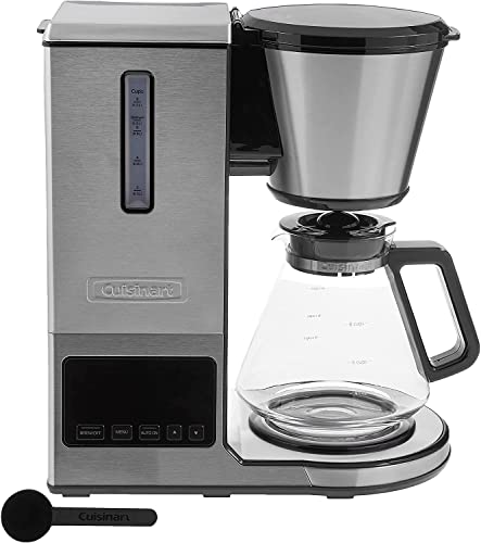 Cuisinart CPO-800P1 PurePrecision 8 Cup Pour-Over Coffee Brewer, Silver