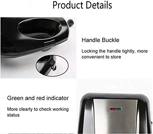 zaizai Electric Walnut Cake Maker, Automatic Mini Nut Waffle Bread Machine Sandwich Iron,Toaster Baking Breakfast Pan Oven
