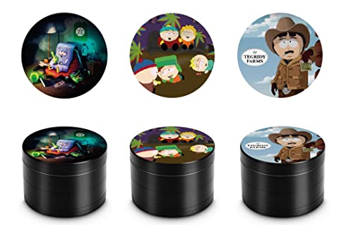 Ultimate Grinder South Park Style - Herb grinder (Large Size) (Randy Marsh)