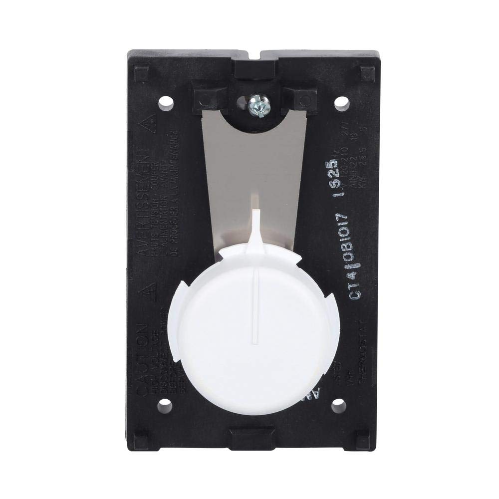 Honeywell Home CT410B Manual 4 Wire Premium Baseboard/Line Volt Thermostat CT410B1017