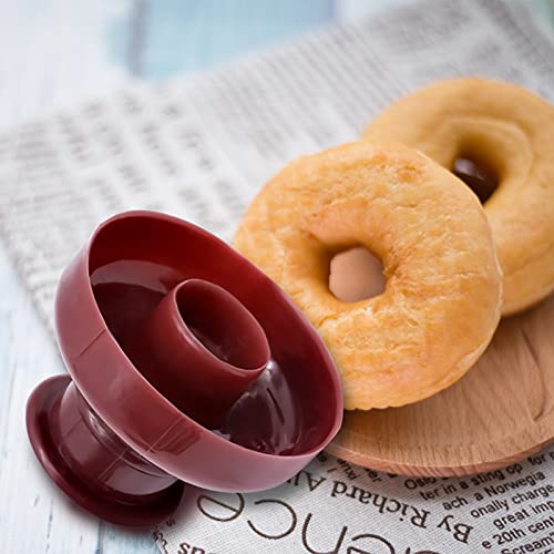 'N/A'' 4 Pack Donut Maker Cutter, Creative Reusable Non-stick Doughnut Molds, Fondant Cake Bread Dessert Bakery Mould, Biscuit Stamp Mould, Home Kitchen DIY Baking Tool