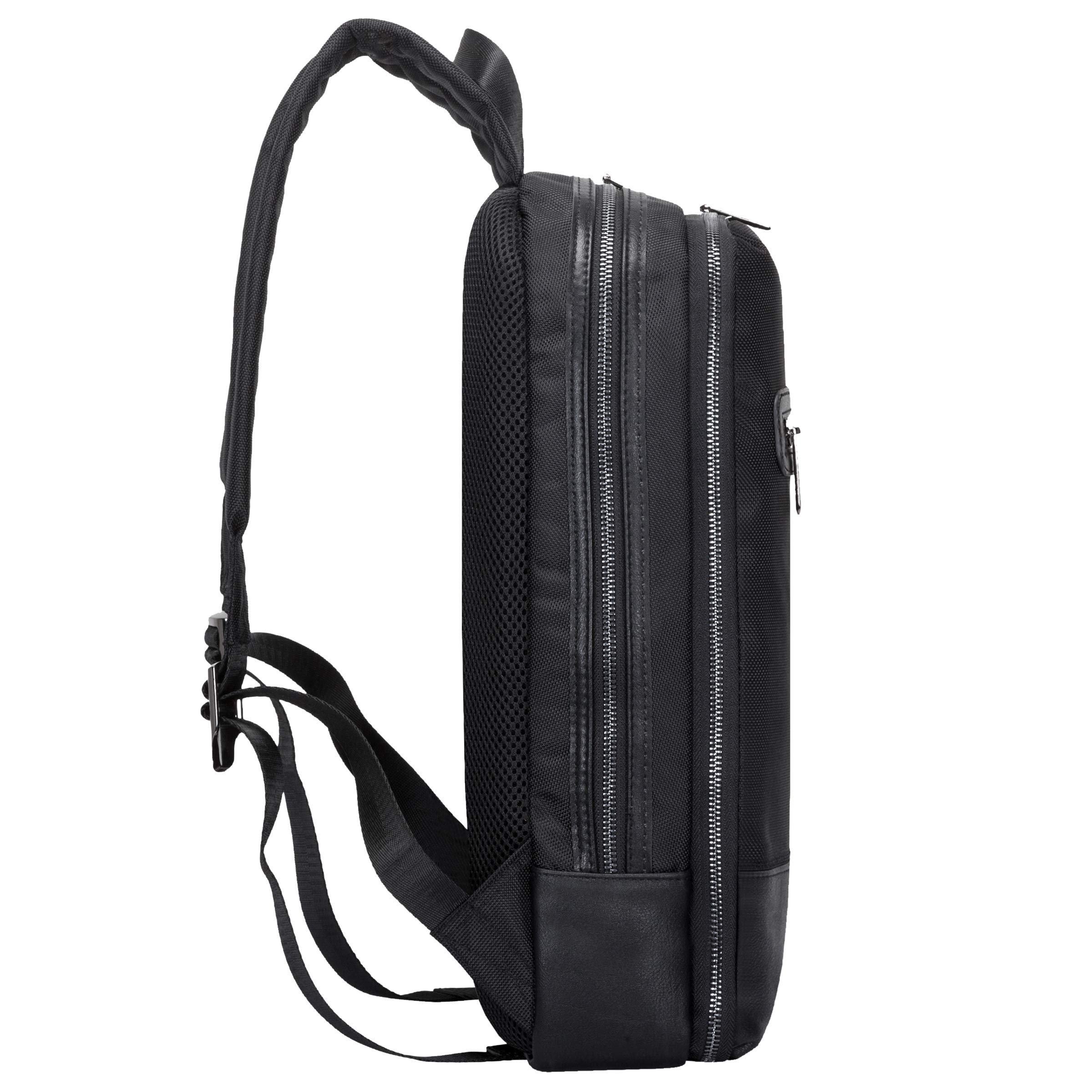Cocoon MCP3425BK Buena Vista 16" Slim Backpack with Built-in Grid-IT! Accessory Organizer (Black)