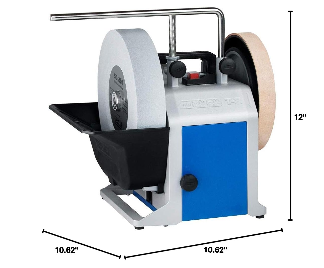 Tormek T-8 Magnum Kit (Tormek T-8 Original + Tormek HTK-806 Hand Tool Kit + Tormek TNT-808 Woodturner's Kit) Sharpener for hand and woodturning tools (US Version)