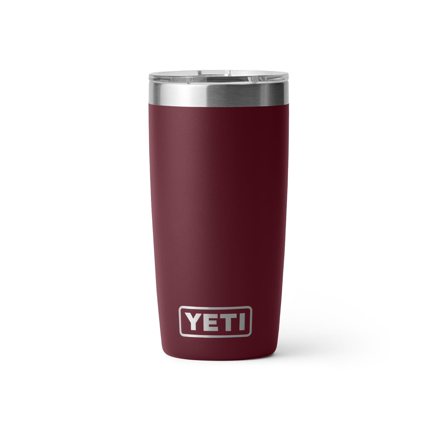YETI Rambler 10 oz Tumbler, Stainless Steel, Vacuum Insulated with MagSlider Lid, Wild Vine Red