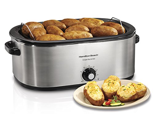 Hamilton Beach 28 Lb Turkey Roaster 22 Quart Oven