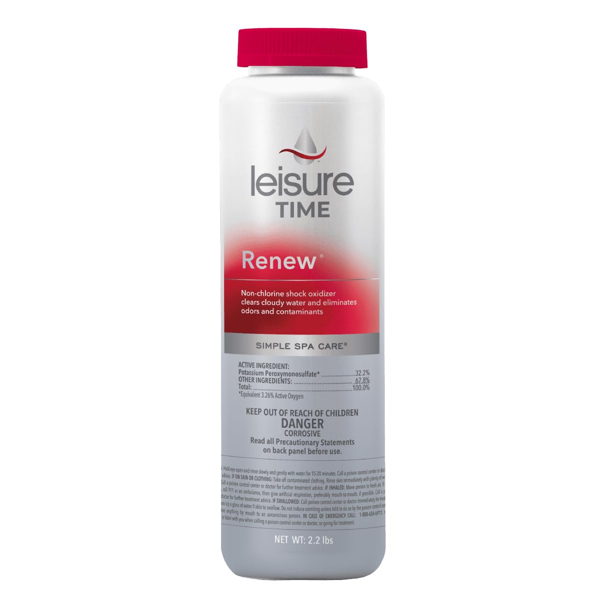 Renew Shock Treatment 2.2 Lbs. Non Chlorine