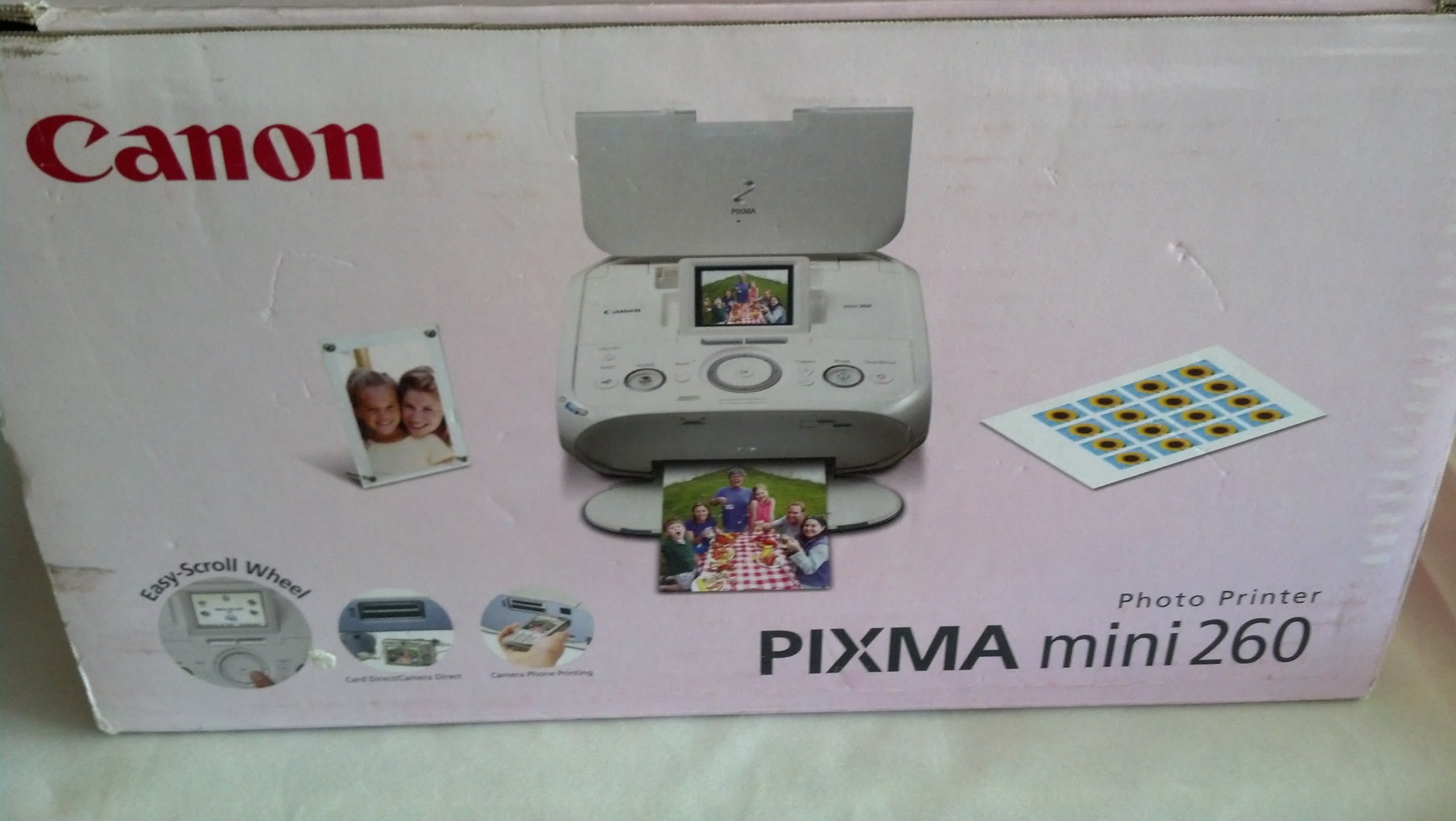 Canon PIXMA mini260 Photo Inkjet Printer (1444B002)