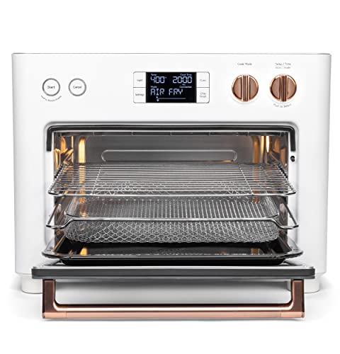 Cafe Couture Oven with Air Fry, 14 Cooking modes in 1 including Crisp Finish, Wifi, Matte White