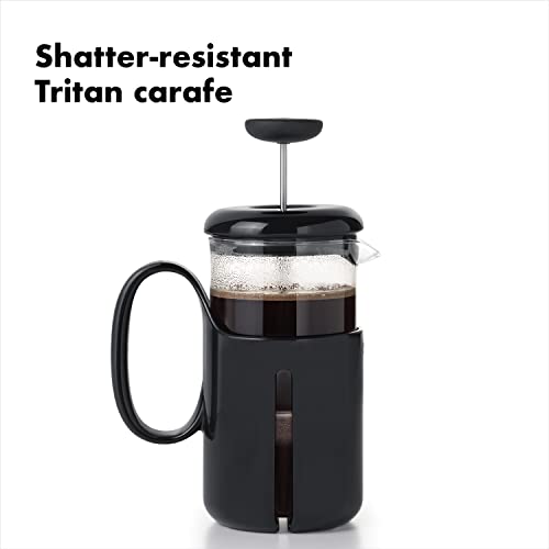 OXO BREW Venture Shatter-Resistant-Travel French Press β 8 Cup
