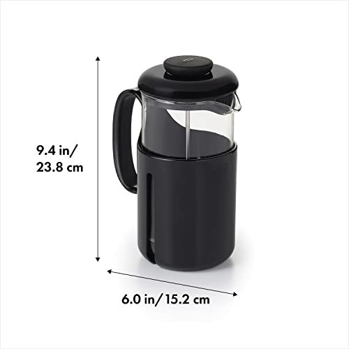 OXO BREW Venture Shatter-Resistant-Travel French Press β 8 Cup