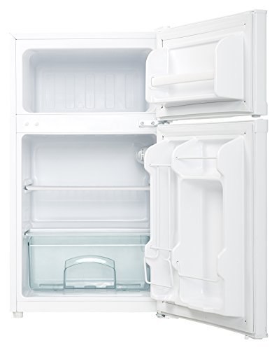 Danby Designer DCR031B1WDD 3.1 Cu.Ft. Compact Refrigerator with Freezer, E-Star Rated Mini Fridge for Bedroom, Living Room, Kitchen, or Office, White