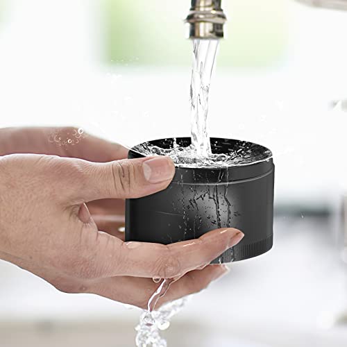 ATOYSKPX Spice Grinder 2.5 Inch, Large Grinder (Black)