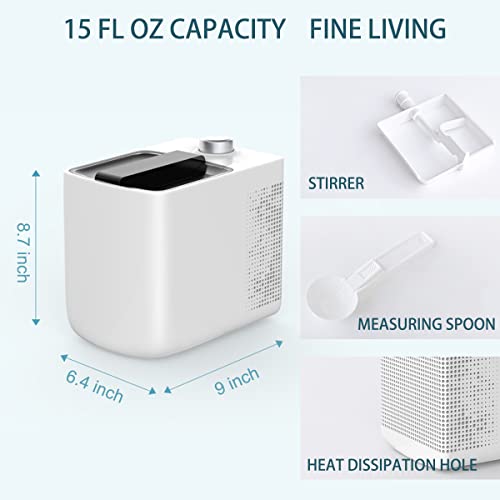 swicifii Ice Cream Maker with automatic cooling system,soft serve ice cream machine,yogurt maker, Gelato,Sorbet, White 9inchx6.5inchx7.5inch XWDS-BQLJ XWDS-BQLJ-W