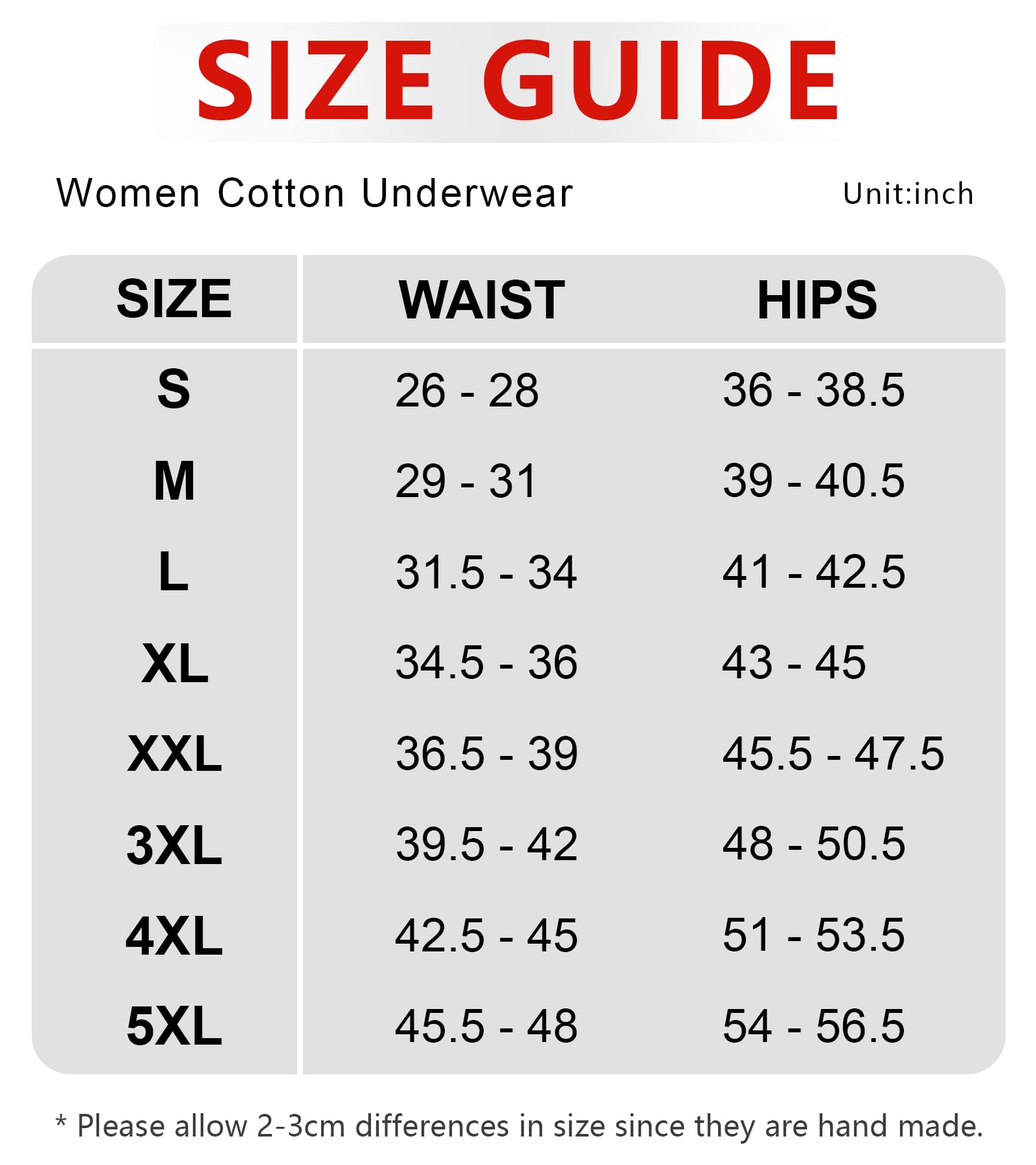 OLIKEME Women's High Waisted Underwear Tummy Control Underwear Postpartum Underwear Breathable Womens Underwear Soft Cotton Panties Full Coverage Briefs, 5-pack Size L