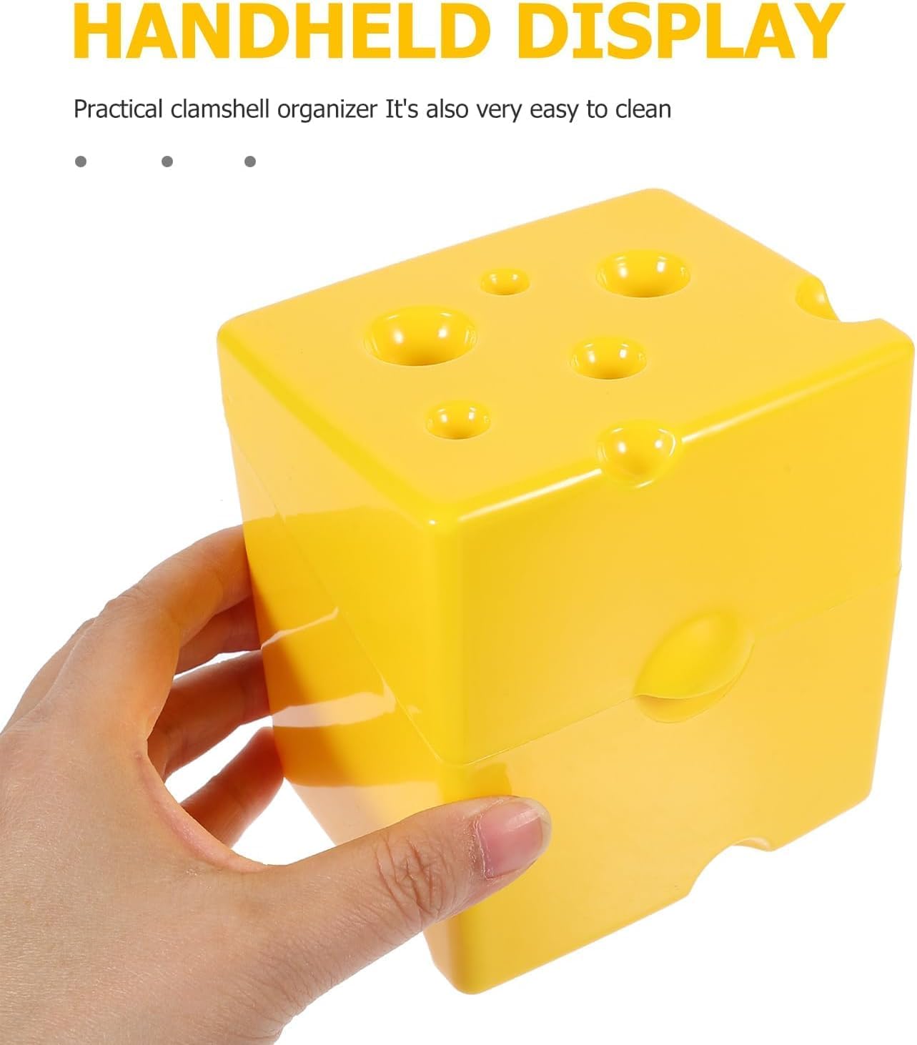 IbErsacs Sliced Cheese Storage Container Plastic Butter Block Cheese Slice Storage Box with Flip Lid Cheese Slice Holder Sliced Cheese Saver Keeper for Refrigerator Food