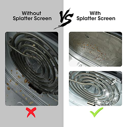 AIEVE Air Fryer Accessories Air Fryer Splatter Screen Compatible with COSORI 5.8 QT Air Fryer