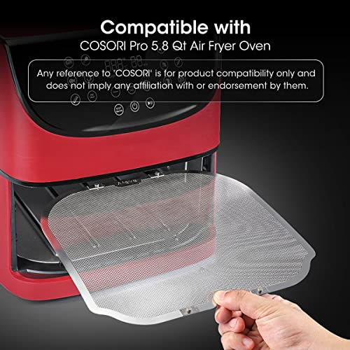 AIEVE Air Fryer Accessories Air Fryer Splatter Screen Compatible with COSORI 5.8 QT Air Fryer