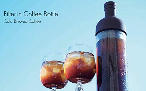 Hario Cold Brew Coffee Wine Bottle, 650ml, Mocha
