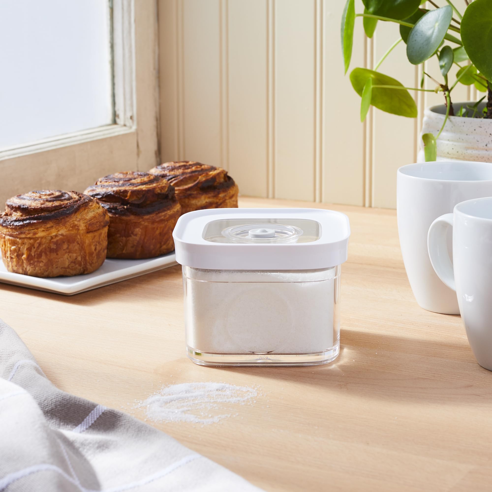 ZWILLING Small Cube, S Container, .34-qt, 2-pc Set, Clear