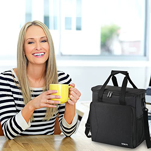 Travel Coffee Maker Carrying Bag Compatible with Keurig K-Mini or K-Mini Plus, Single Serve Coffee Maker Portable Storage Bag with Shoulder Strap(Patented Design)