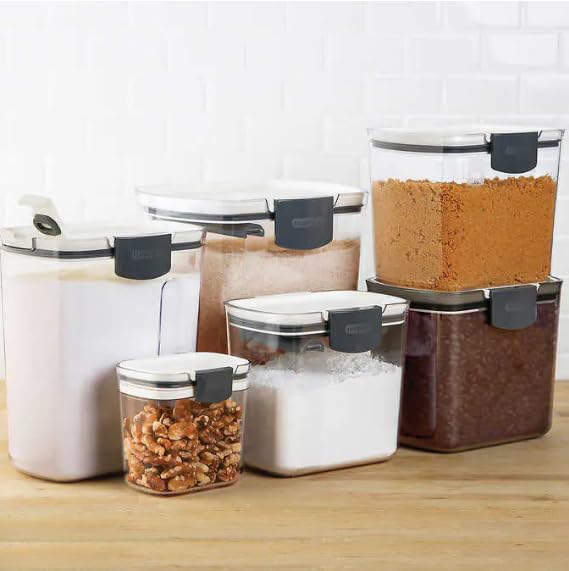 Generic 6-piece Bakers Storage Set, White