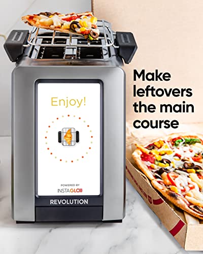 Warming Rack accessory for Revolution toasters - accessory only. Heat up croissants, buns, muffins, banana bread, pastries, cookies, soft pretzels, pizza and more with your Revolution toaster.