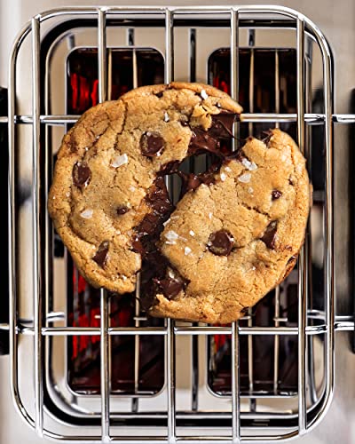Warming Rack accessory for Revolution toasters - accessory only. Heat up croissants, buns, muffins, banana bread, pastries, cookies, soft pretzels, pizza and more with your Revolution toaster.