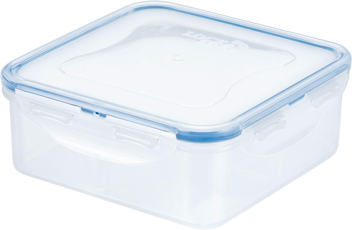 Generic 2 PACKS - LocknLock Easy Essentials Food lids/Pantry Storage/Airtight containers, BPA Free, With Dividers, 870 ml, 29oz, clear, Transparent, 2XHPL823C