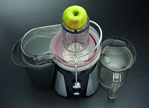 Oster JusSimple 2-Speed Easy Clean Juice Extractor with Extra-Wide Feed Chute, FPSTJE9010-000, 900W, Black/Silver