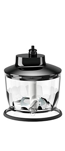 Braun Electric Hand Mixer, 9-Speed, 350W, Lightweight with Soft Anti-Slip Handle, Accessories to Beat & Whisk (Multi-Whisk), Dough Hooks to Knead & 2-Cup Chopper + Storage Bag, MultiMix 5, HM5130