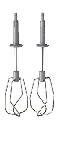 Braun Electric Hand Mixer, 9-Speed, 350W, Lightweight with Soft Anti-Slip Handle, Accessories to Beat & Whisk (Multi-Whisk), Dough Hooks to Knead & 2-Cup Chopper + Storage Bag, MultiMix 5, HM5130