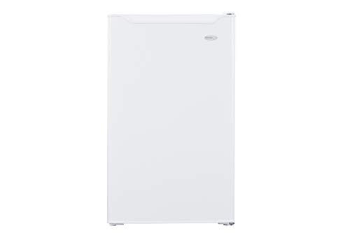 Danby DCR044B1WM-6 4.4 Cu.Ft. Compact Refrigerator with Chiller-Mini Fridge for Bar, Dorm, Basement, Den, Kitchen, Living Room, White
