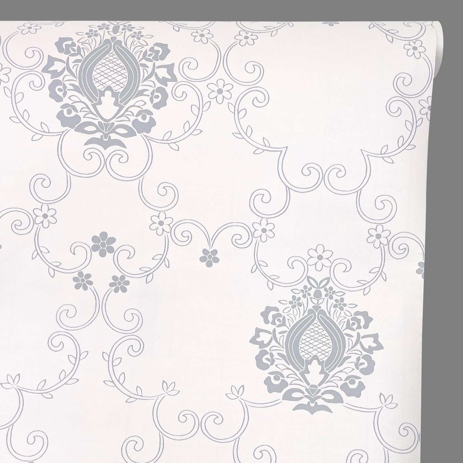 Yifely Victoria Style Self-Adhesive Shelf Drawer Liner Removable Countertops Protective Paper 45x300cm