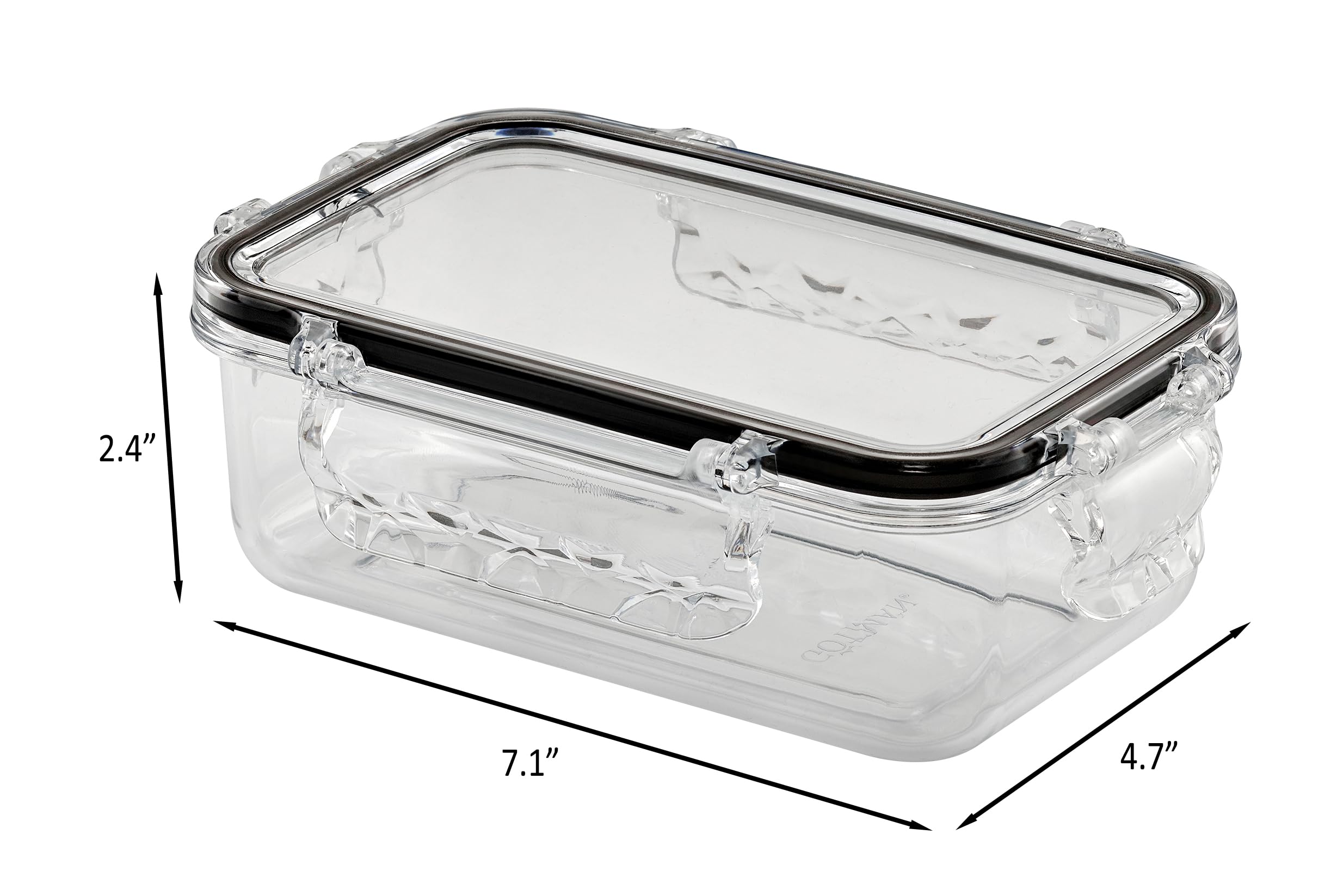 gotman Airtight Food Storage Container With Lid (21.6oz) Leak-Proof Lunch Box | BPA-Free | Meal Prep | Microwave, Freezer and Dishwasher Safe | Kitchen Fridge Organizer Boxes | Fresher Food