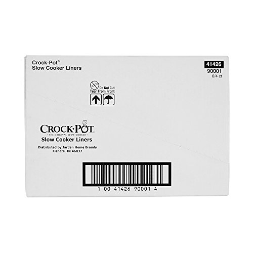 Crock Pot Slow Cooker Liners, 24 Liners (6 packs of 4 count)