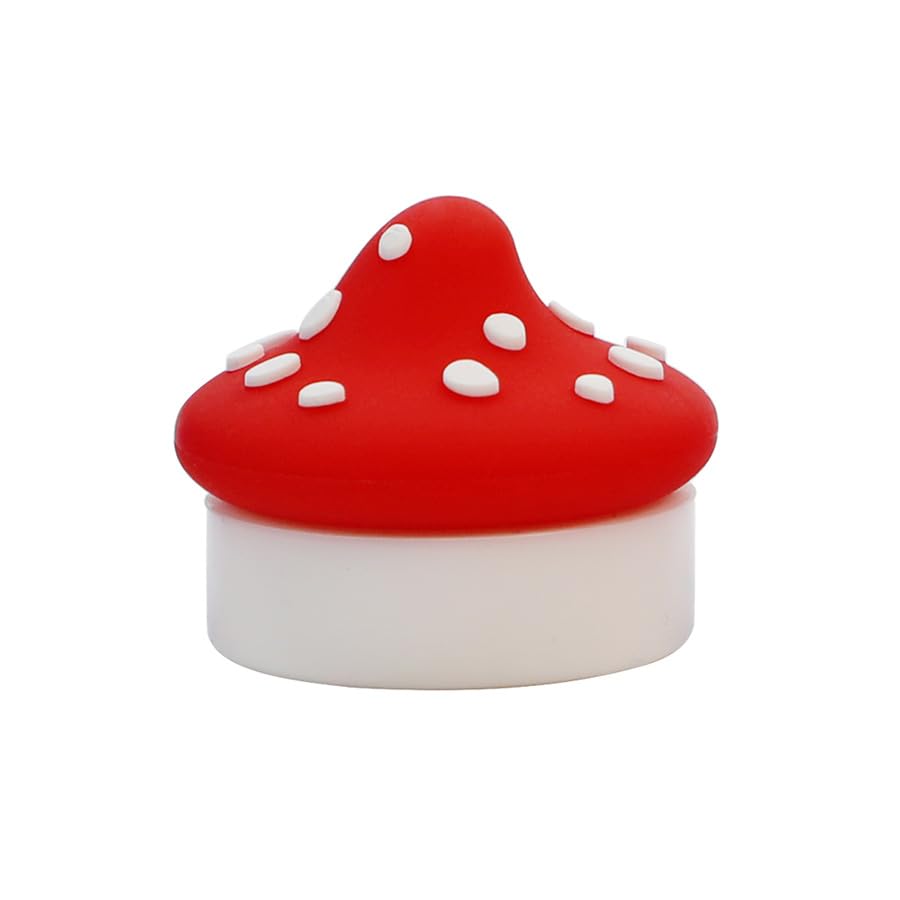 YHSWE Eco-friendly Silicone Wax Container 5ml. The Appearance is Small and Beautiful, and The Design is Compact. Suitable for Skin Care Containers, Beeswax, Eye Creams, Face Creams (6 pieces) Mix