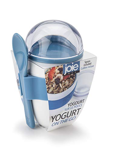 Joie Yogurt Parfait - Cereal - Oatmeal On The Go Reuseable and Portable Cup with Spoon