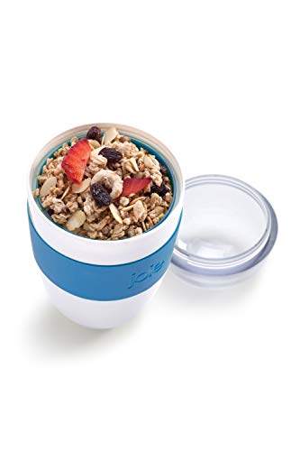 Joie Yogurt Parfait - Cereal - Oatmeal On The Go Reuseable and Portable Cup with Spoon