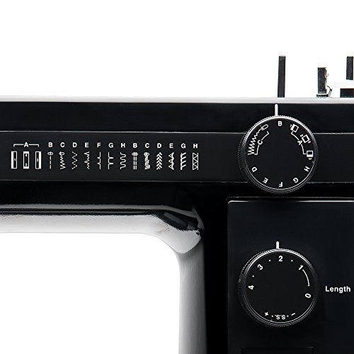 Janome HD1000BE HD1000 Black Edition All Metal Body Sewing Machine, one size