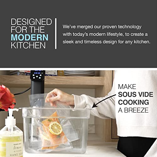 Avid Armor Chamber Vacuum Sealer USVX Ultra Series, Automatic Press and Go Vacuum and Seal Settings, Kitchen Friendly Black Color, Perfect for Liquid-Rich Foods, Meats, Fish, Pickling, Infusions