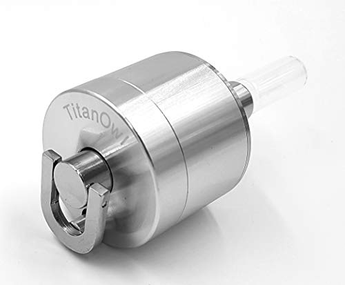 Coarse to Fine Spice Grinder Hand Mill Funnel - Ultra fine - Large Metal 3 Piece 2.12 inch with Storage Bottle - Silver Color