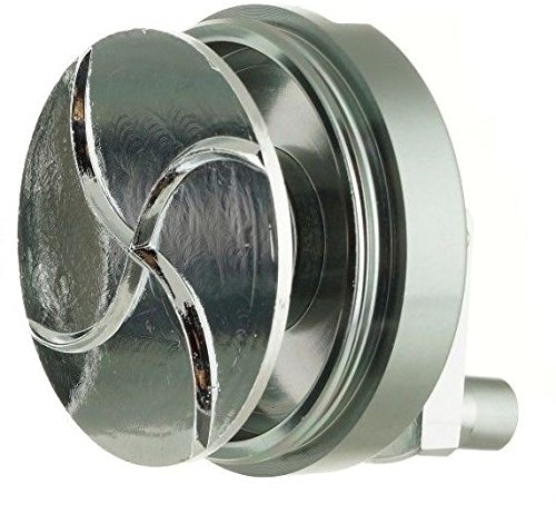 Coarse to Fine Spice Grinder Hand Mill Funnel - Ultra fine - Large Metal 3 Piece 2.12 inch with Storage Bottle - Silver Color