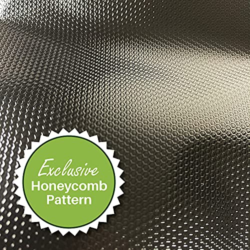 FoodVacBags 11X50 Black Back and Clear Front Vacuum Seal Rolls, Great for Display