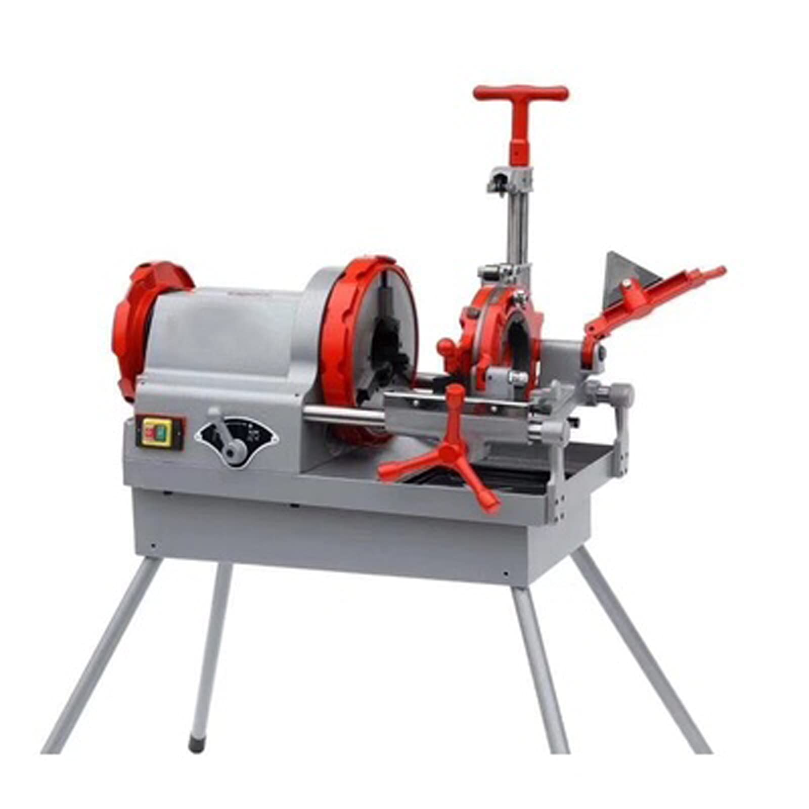 TECHTONGDA Electric Pipe Threader Threading Machine Threading Cutter 110V with 1/2"-3" Capacity for Installing and Building Industries