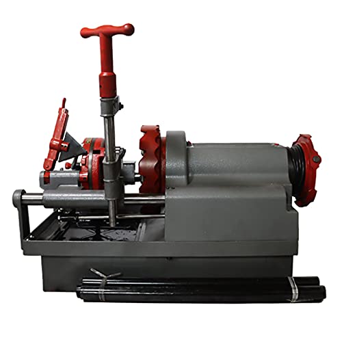 TECHTONGDA Electric Pipe Threader Threading Machine Threading Cutter 110V with 1/2"-3" Capacity for Installing and Building Industries