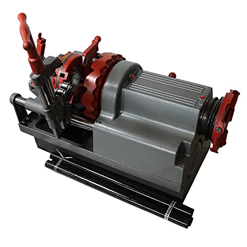 TECHTONGDA Electric Pipe Threader Threading Machine Threading Cutter 110V with 1/2"-3" Capacity for Installing and Building Industries