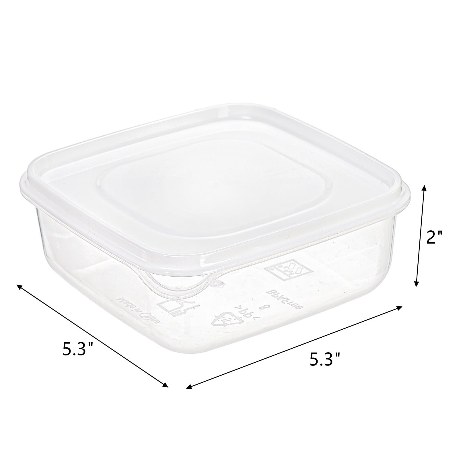 ZEAYEA 12 Pack Sliced Cheese Container for Fridge, Cheese Storage Box with Airtight Lid, Stackable Plastic Freezer Preservation Storage Container for Fresh, BPA Free, Dishwasher Safe