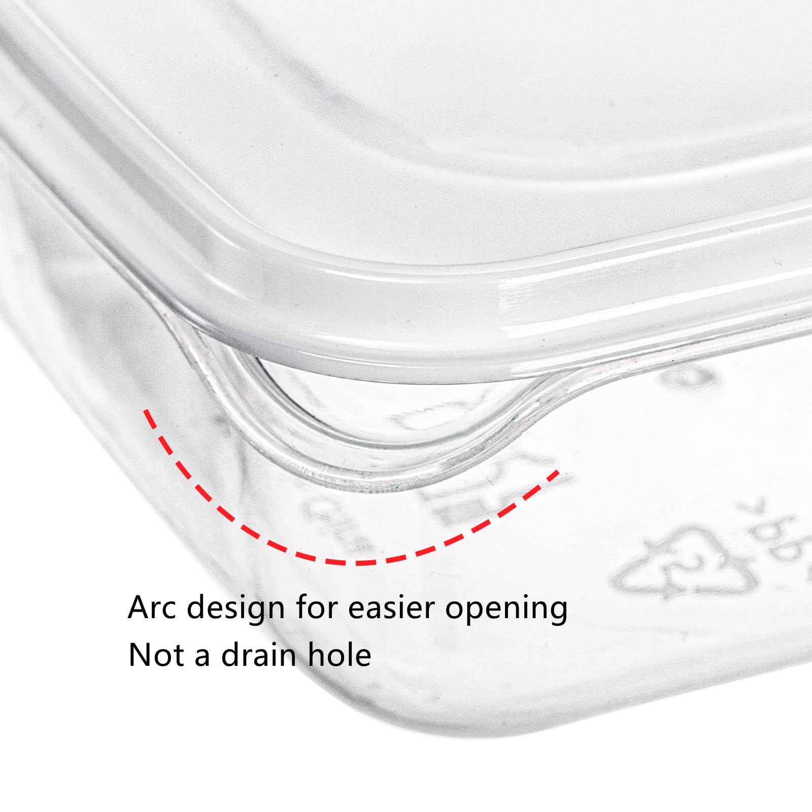 ZEAYEA 12 Pack Sliced Cheese Container for Fridge, Cheese Storage Box with Airtight Lid, Stackable Plastic Freezer Preservation Storage Container for Fresh, BPA Free, Dishwasher Safe