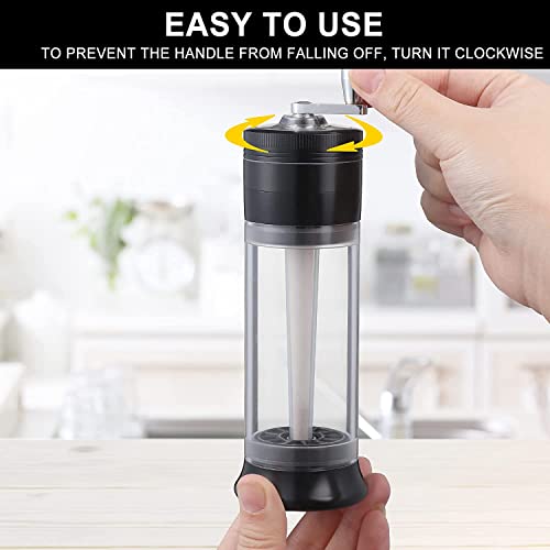 Herb Grinder 3-in-1 Hand Crank Spice Rolling Milling Loader Roller Filler Flower Buds Storage with Mangetic Liq Crusher Grinding