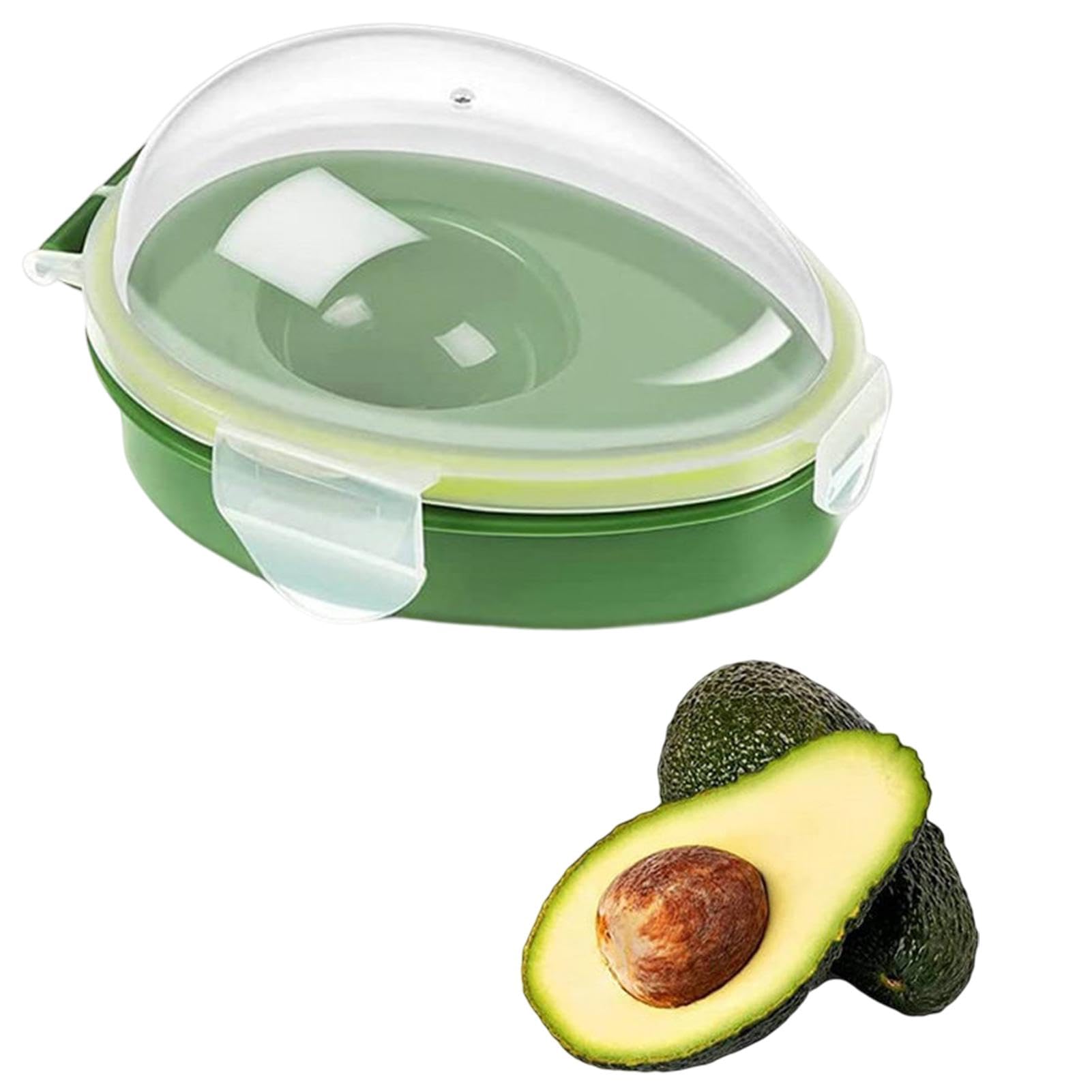 Avocado Saver Holder, Avocado Saver Keeper, Avocado Container Storage Box Reusable Food Crisper Fruit Keeper for Refrigerator, Keep Your Avocados Fresh